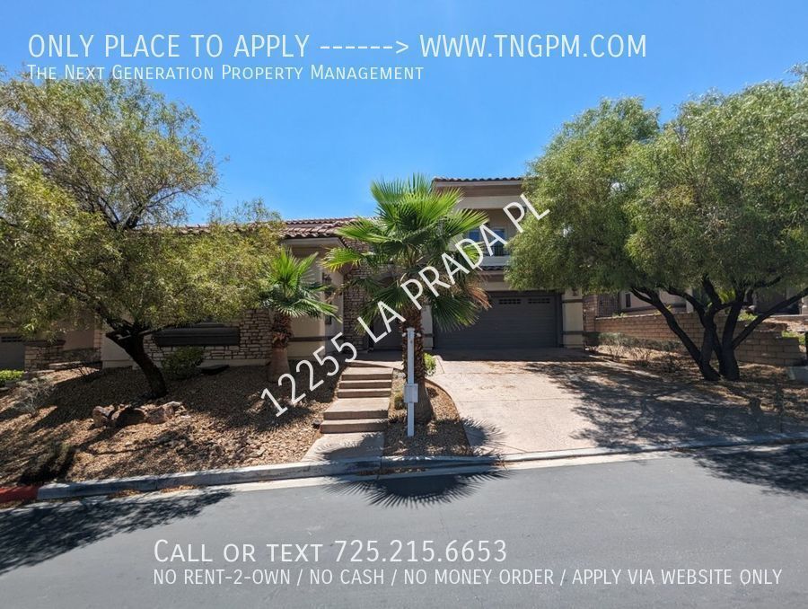 12255 La Prada Pl, Las Vegas, NV 89138 - House Rental in Las Vegas, NV ...