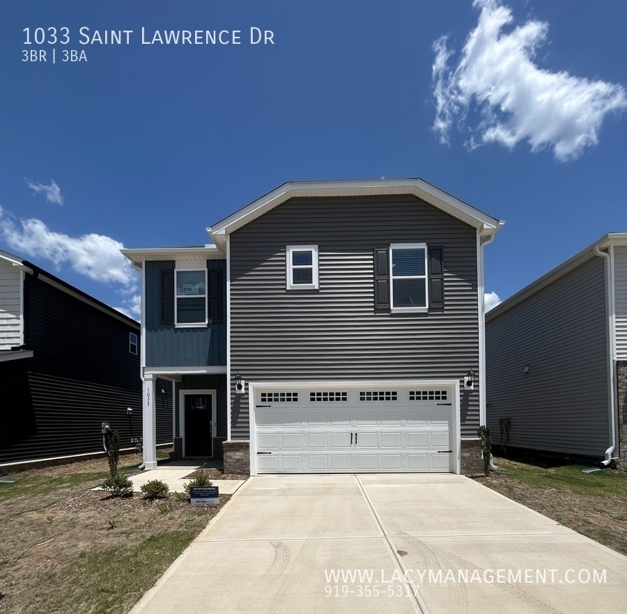 1033 St Lawrence Dr, Garner, NC 27529 - House Rental in Garner, NC ...