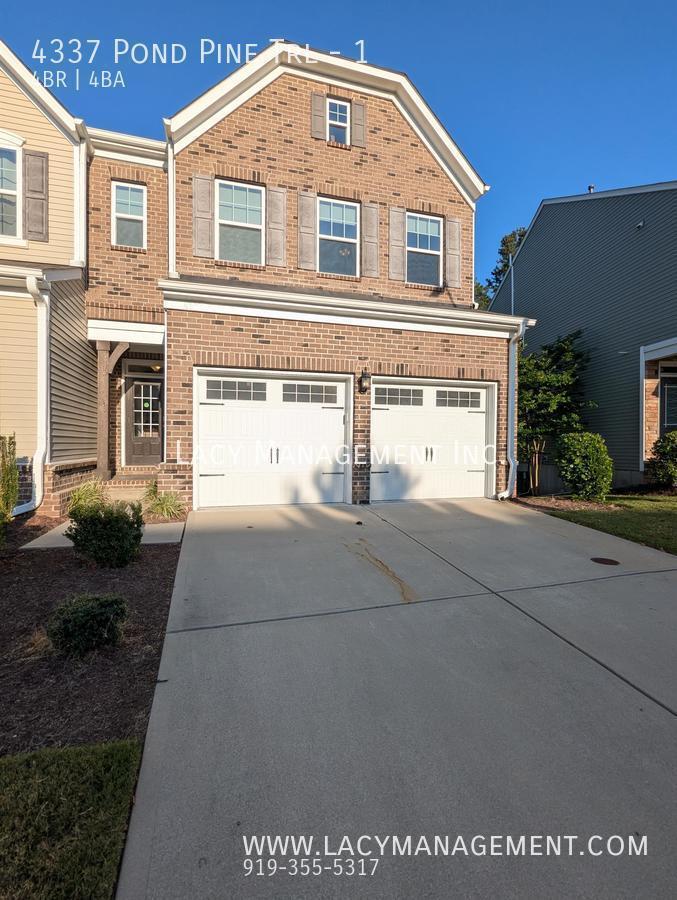 4337 Pond Pine Trail, Morrisville, NC 27560 - Townhome Rentals in ...