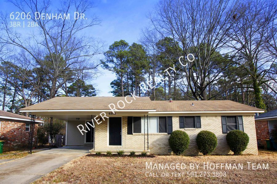 6206 Denham Dr, Little Rock, AR 72209 - House Rental in Little Rock, AR ...