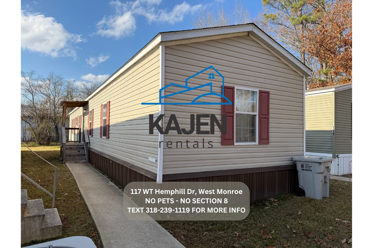 117 Wt Hemphill Dr, West Monroe, LA 71292 - House Rental in West Monroe ...