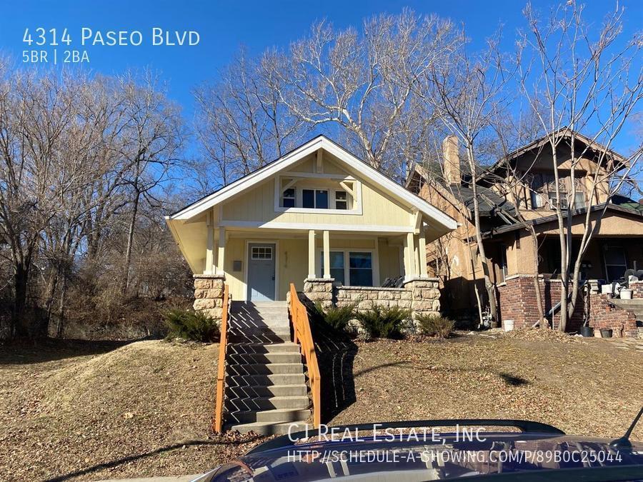 4314 The Paseo, Kansas City, MO 64110 - House Rental in Kansas City, MO ...