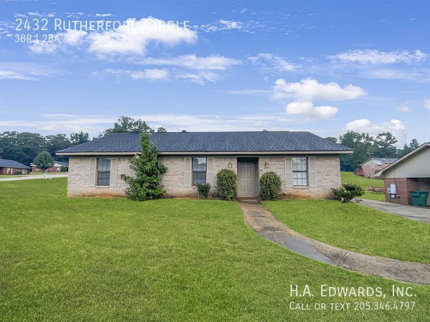 2432 Rutherford Cir, Duncanville, AL 35456 - House Rental in ...