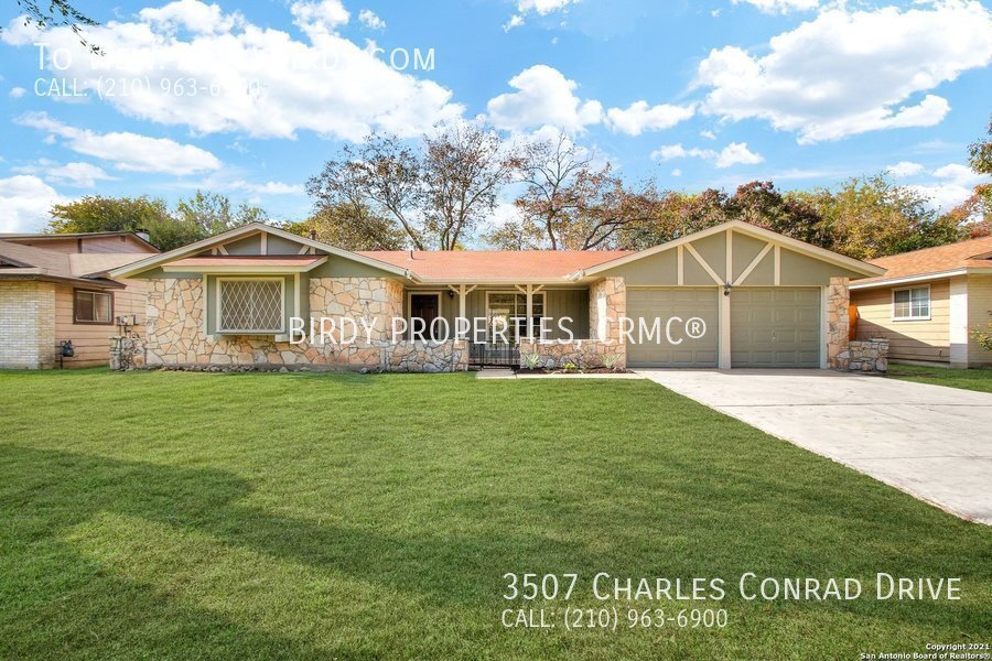 3507 Charles Conrad Dr, San Antonio, TX 78219 - House Rental in San ...