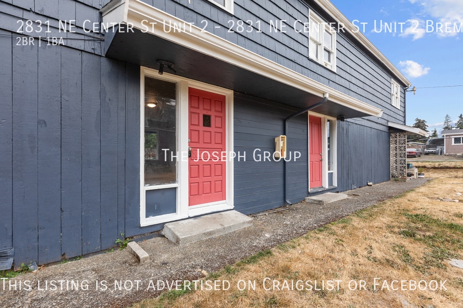 2831 NE Center St Unit 2831 NE Center St 2 Bremerton, Bremerton, WA ...