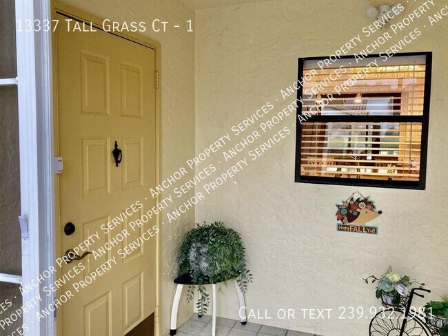13337 Tall Grass Ct, Fort Myers, FL 33912 - Townhome Rentals in Fort ...