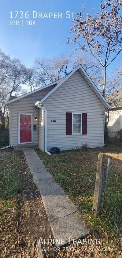 1736 Draper St, Indianapolis, IN 46203 - House Rental in Indianapolis ...