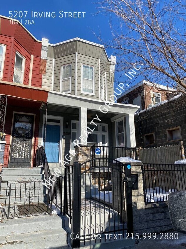 5207 Irving St, Philadelphia, PA 19139 - House Rental in Philadelphia ...