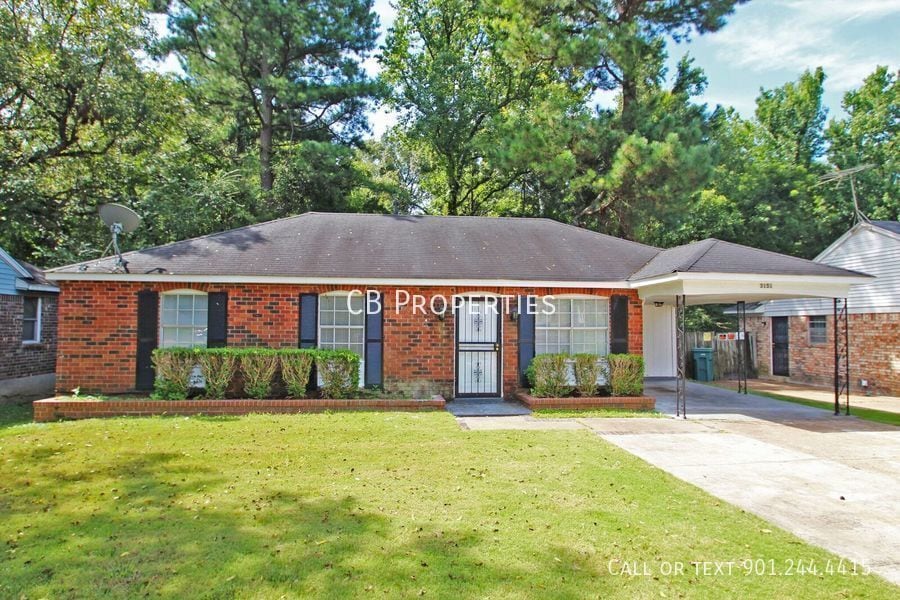 3151 Maple Hill Dr, Memphis, TN 38118 - House Rental in Memphis, TN ...