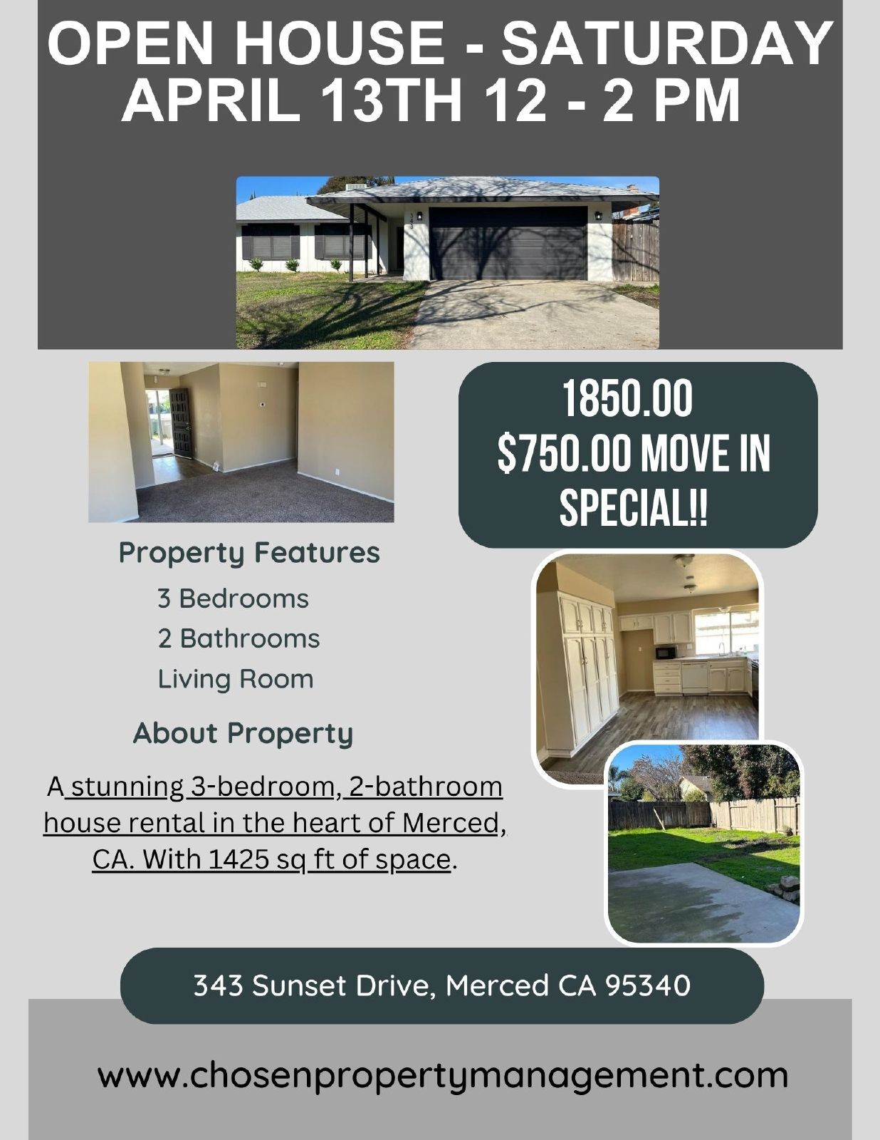 343 Sunset Dr, Merced, CA 95340 - Room for Rent in Merced, CA ...