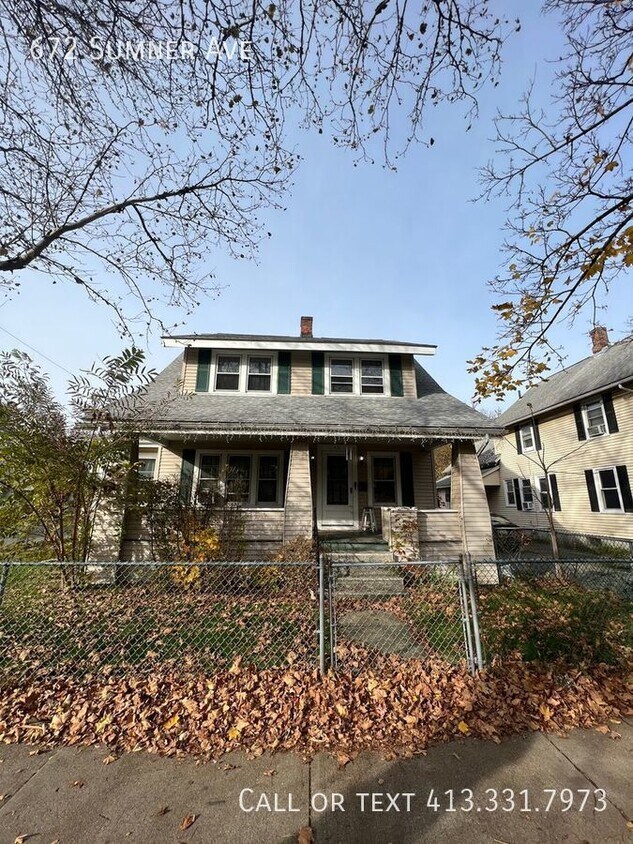 672 Sumner Ave, Springfield, MA 01108 - House Rental in Springfield, MA ...