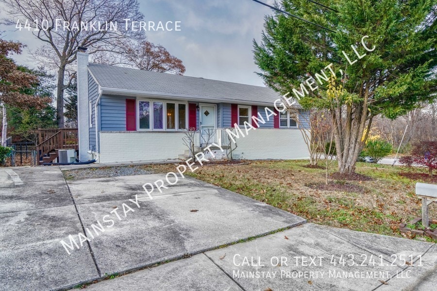 4410 Franklin Terrace, Beltsville, MD 20705 - House Rental in ...