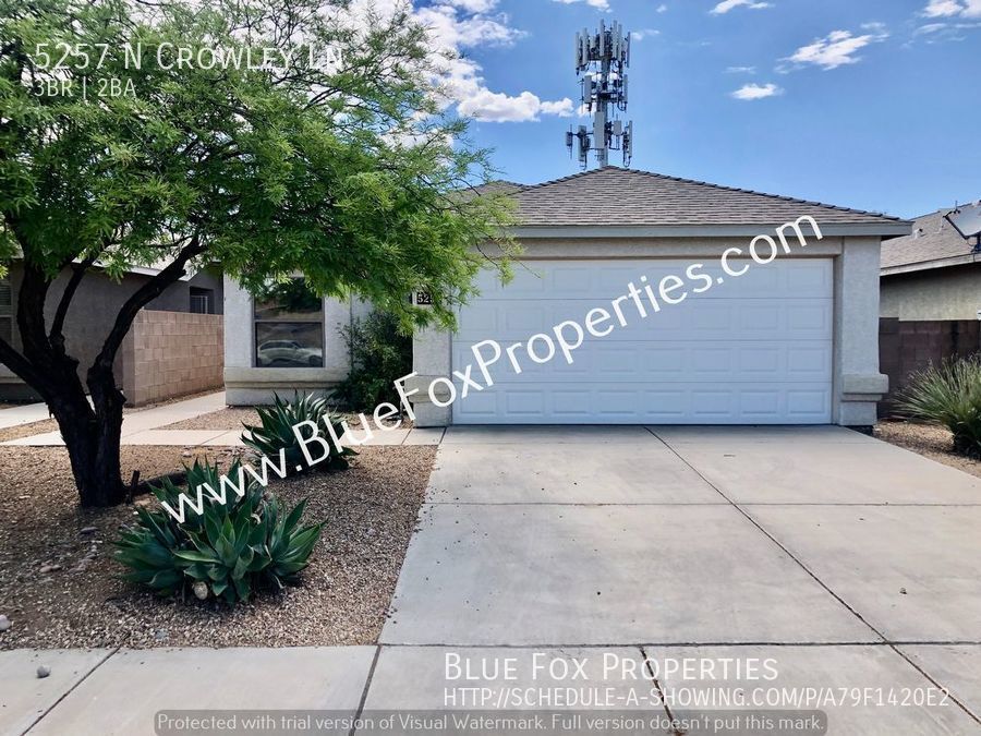 5257 N Crowley Ln, Tucson, AZ 85705 - House Rental in Tucson, AZ ...