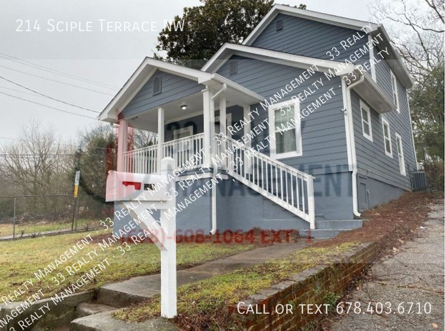 214 Sciple Terrace NW, Atlanta, GA 30314 - House Rental in Atlanta, GA ...