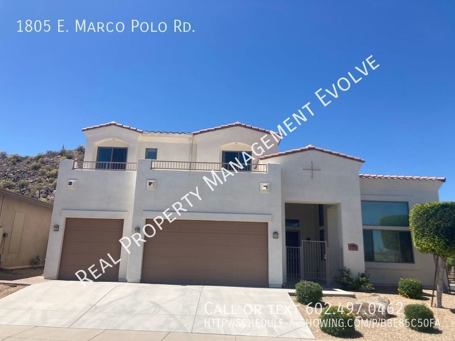 1805 E Marco Polo Rd, Phoenix, AZ 85024 - House Rental in Phoenix, AZ ...