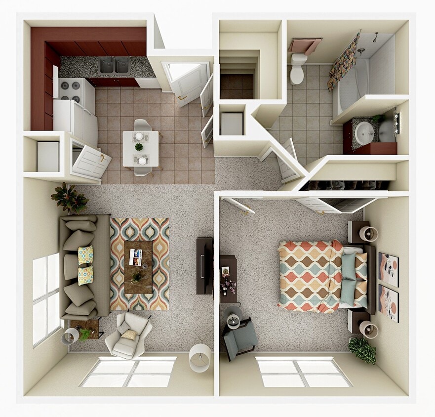Big Bass Apartments - 9701 Market Street Rd Houston, TX 77029 ...