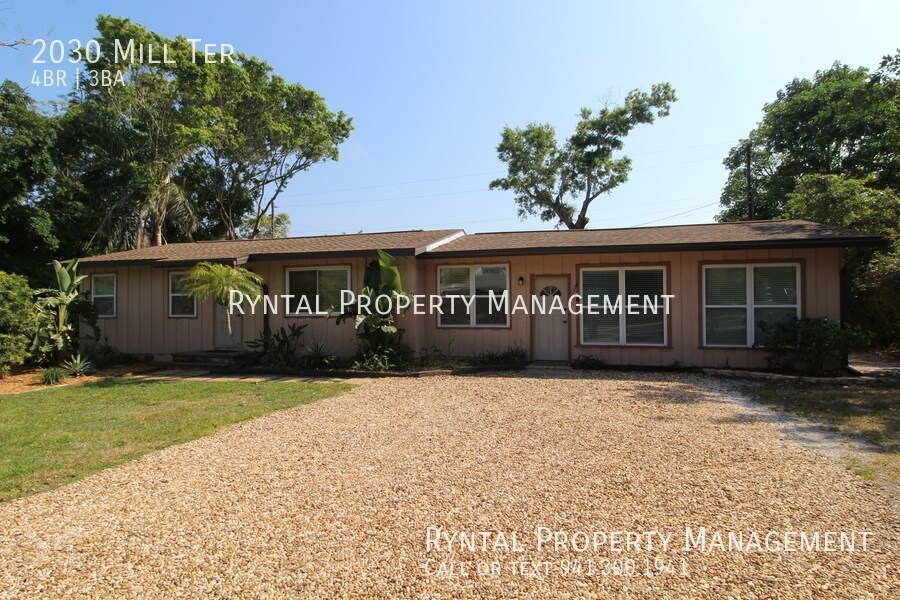 2030 Mill Ter, Sarasota, FL 34231 - House Rental in Sarasota, FL ...