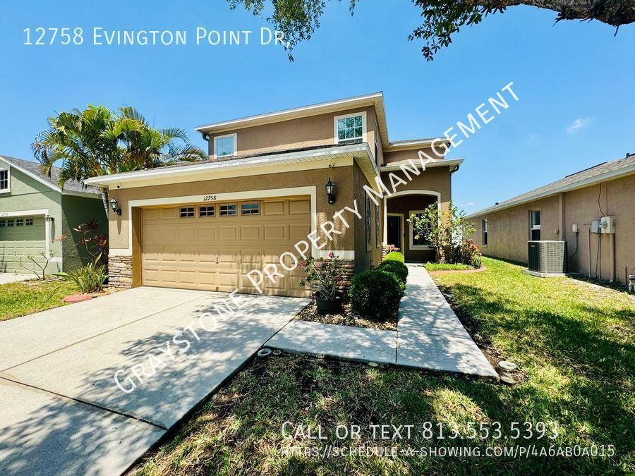 12758 Evington Point Dr, Riverview, FL 33579 - House Rental in ...