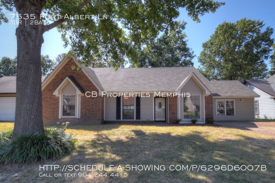 7535 Port Albert Ln, Memphis, TN 38133 - House Rental in Memphis, TN ...
