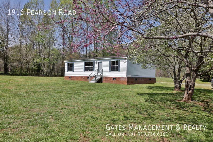 1916 Pearson Rd, Hurdle Mills, NC 27541 - House Rental in Hurdle Mills ...