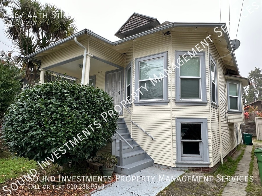 467 44th St, Oakland, CA 94609 - House Rental in Oakland, CA ...