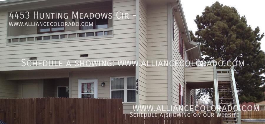 4453 Hunting Meadows Cir, Colorado Springs, CO 80916 - Townhome Rentals ...