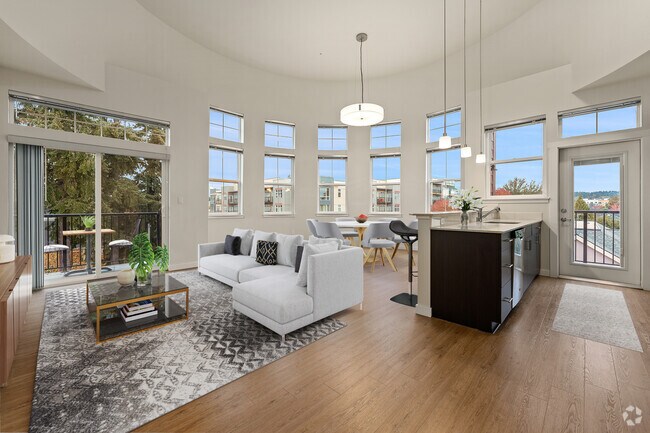 Downtown Redmond Apartments for Rent with Hardwood Floors - Redmond, WA ...