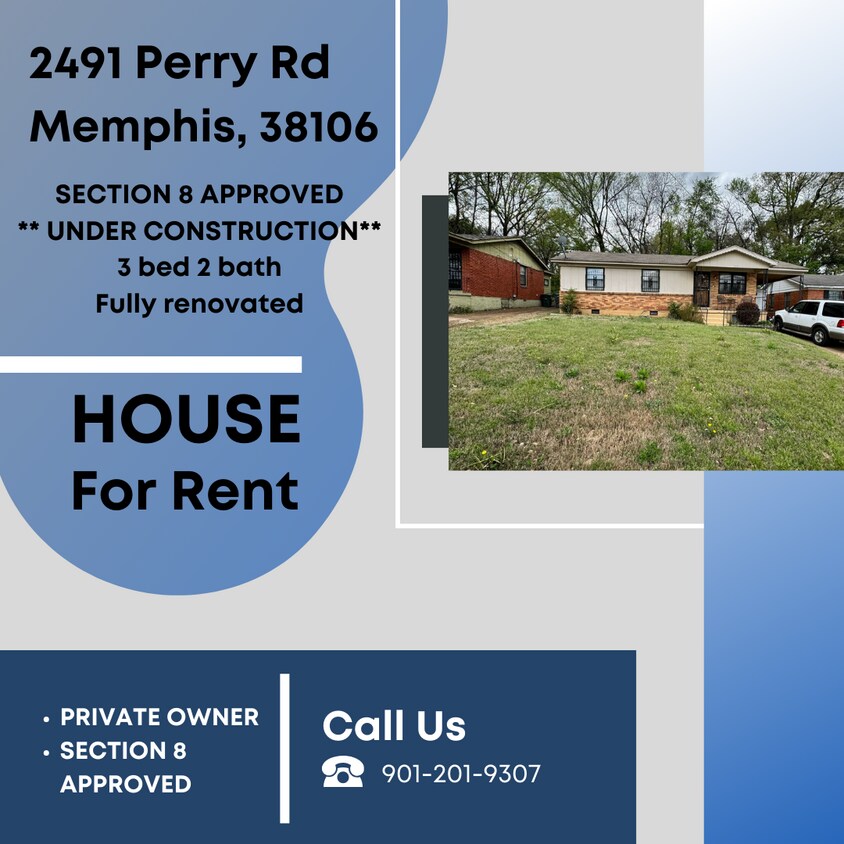 2491 Perry Rd, Memphis, TN 38106 - House Rental in Memphis, TN ...