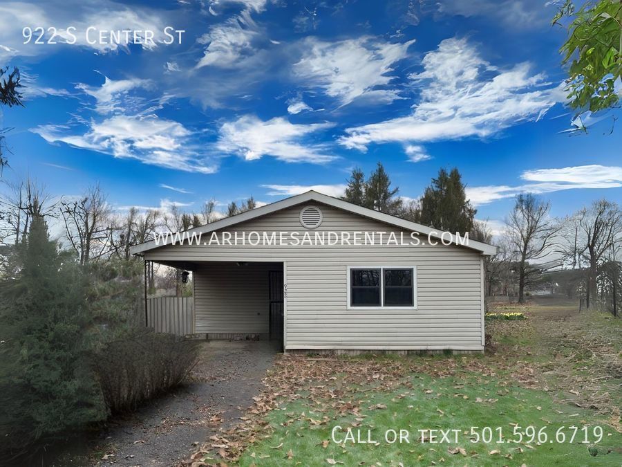 922 S Center St, Lonoke, AR 72086 - House Rental in Lonoke, AR ...