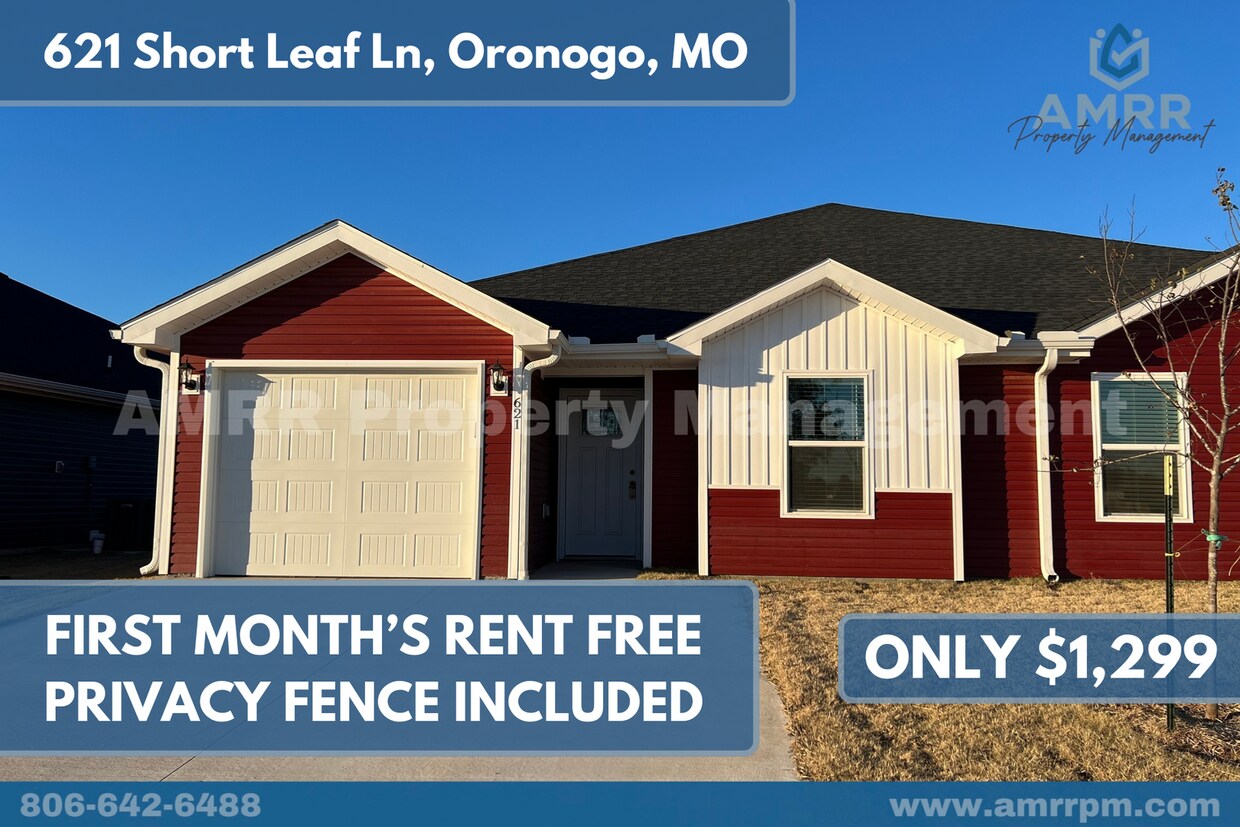 621 Short Leaf Ln, Oronogo, MO 64855 - Townhome Rentals in Oronogo MO ...