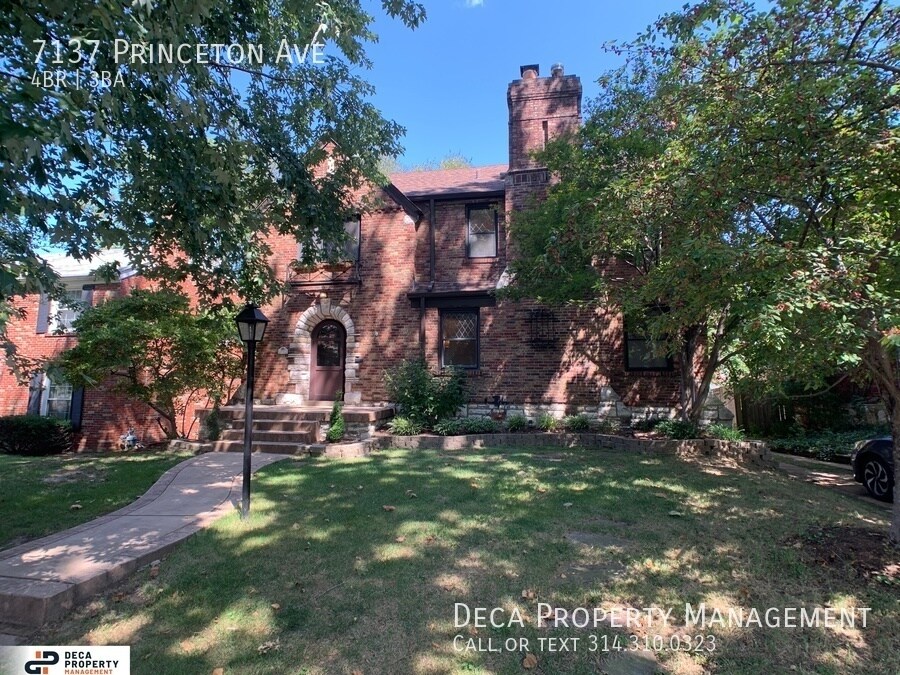 7137 Princeton Ave, University City, MO 63130 - House Rental in ...