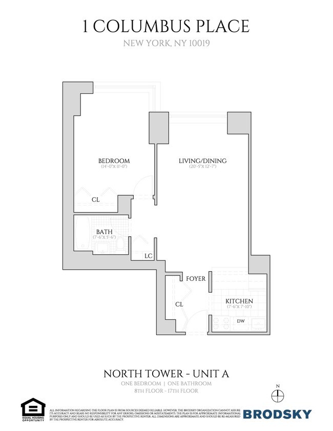 One Columbus Place Rentals - New York, NY | Apartments.com