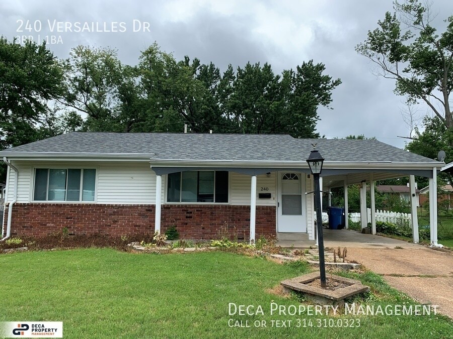 240 Versailles Dr, Florissant, MO 63031 - House Rental in Florissant ...