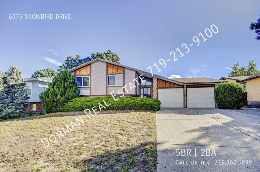 6375 Snowbird Dr, Colorado Springs, CO 80918 - House Rental in Colorado ...
