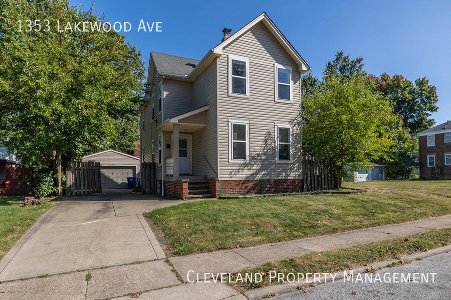 1353 Lakewood Ave, Lakewood, OH 44107 - House Rental in Lakewood, OH ...