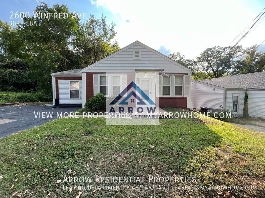 2600 Winfred Ave, Jennings, MO 63136 - House Rental in Jennings, MO ...