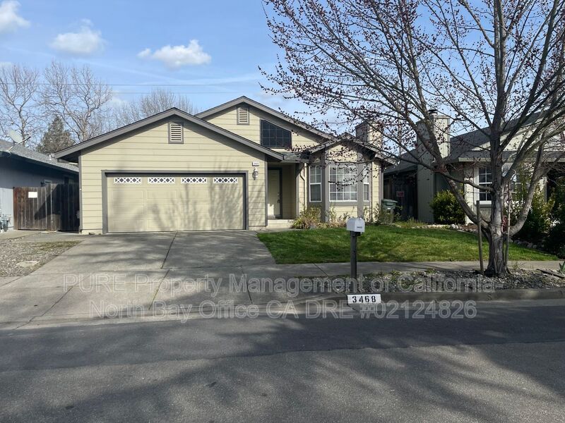 3468 Walnut Grove St, Santa Rosa, CA 95403 - House Rental in Santa Rosa ...