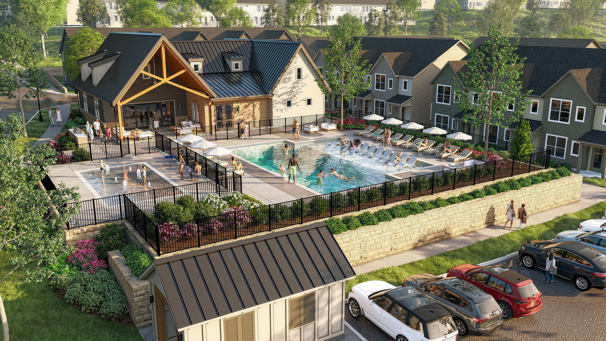 HARMON West Meade by Crescent Communities Townhomes for Rent ...