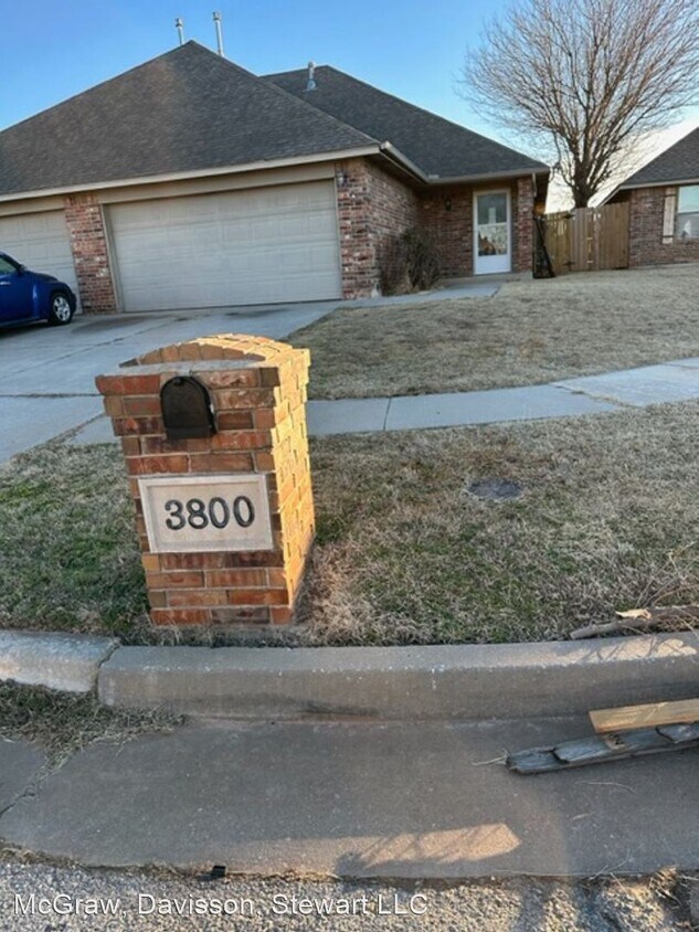 3800 Matthew Dr, Yukon, OK 73099 - House Rental in Yukon, OK ...