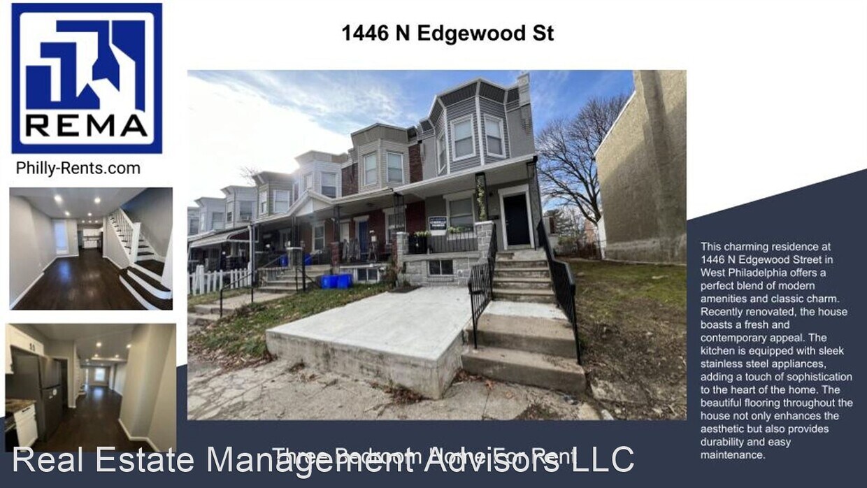 1446 N Edgewood St, Philadelphia, PA 19151 - House Rental in ...
