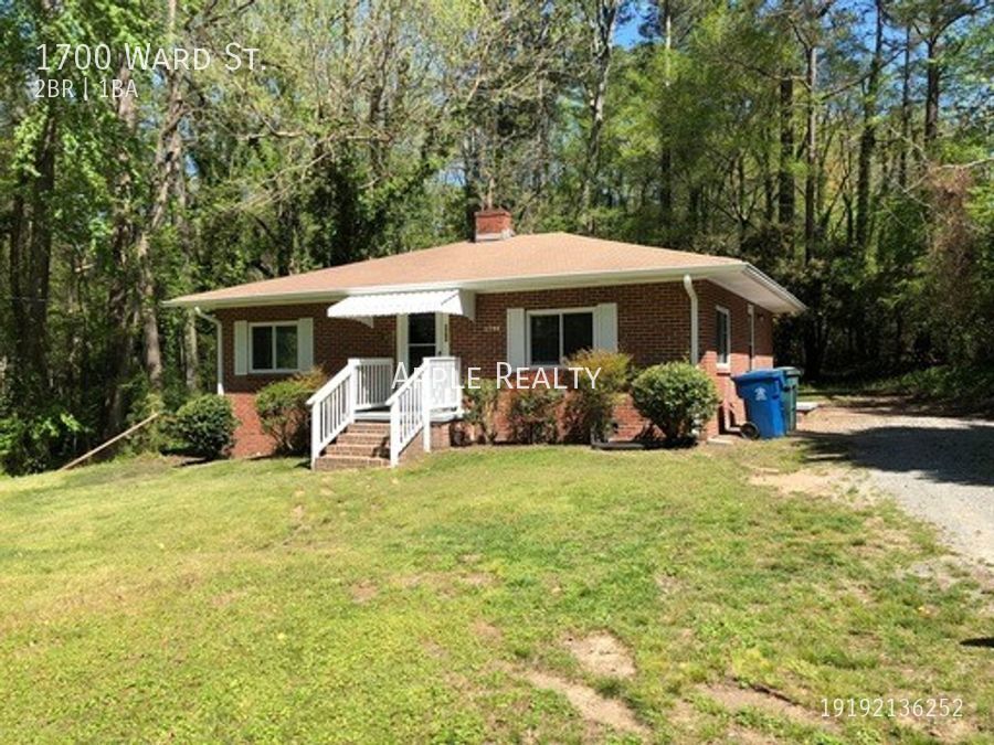 1700 Ward St, Durham, NC 27707 - House Rental in Durham, NC ...