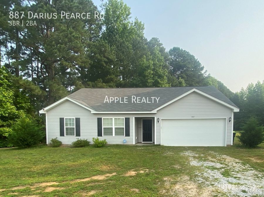 887 Darius Pearce Rd, Youngsville, NC 27596 - House Rental in ...