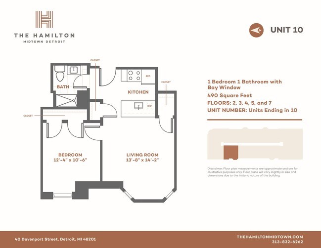 The Hamilton Midtown Detroit Apartments - Detroit, MI | Apartments.com
