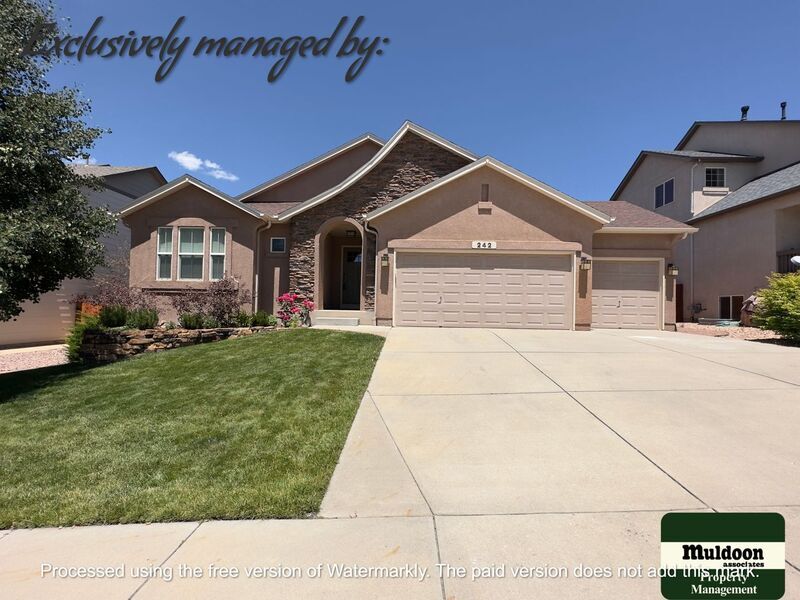 242 All Sky Dr, Colorado Springs, CO 80921 - House Rental in Colorado ...