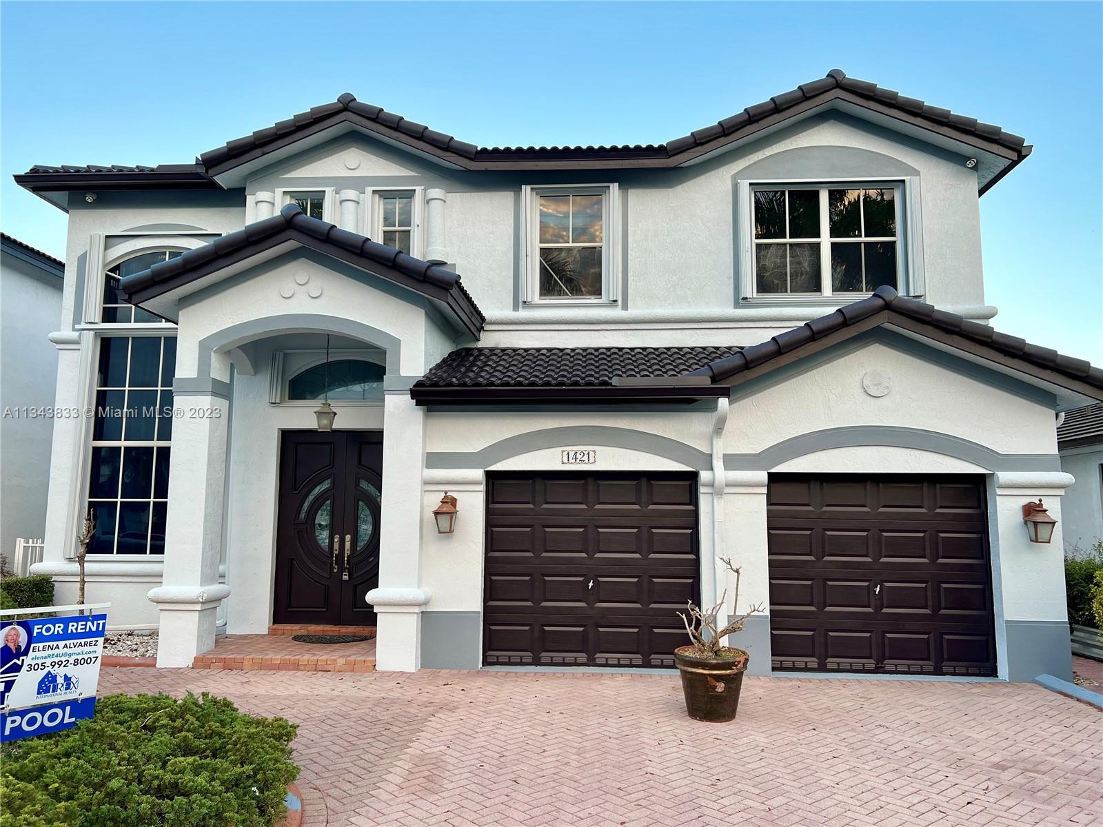 1421 Sw 153Rd Path, Miami, FL 33194 - House Rental in Miami, FL ...
