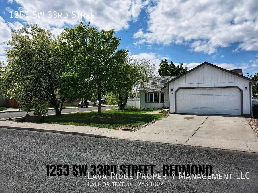 1253 SW 33rd St, Redmond, OR 97756 - House Rental in Redmond, OR ...