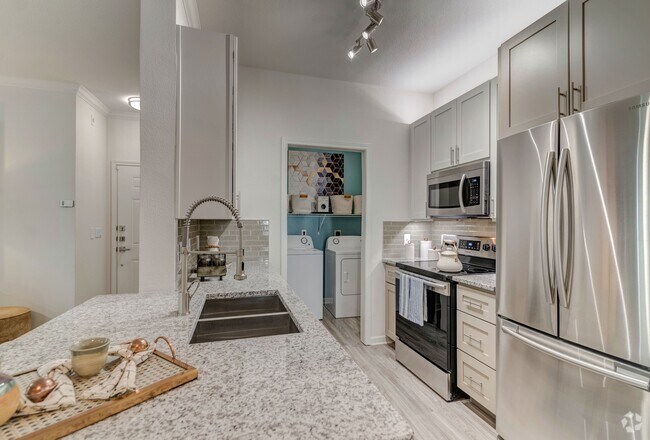 The Oak at Twin Creeks Apartments for Rent with High Ceilings - Austin ...