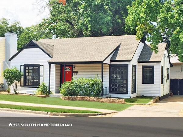 223 South Hampton Rd., Dallas, TX 75208 - House Rental in Dallas, TX ...