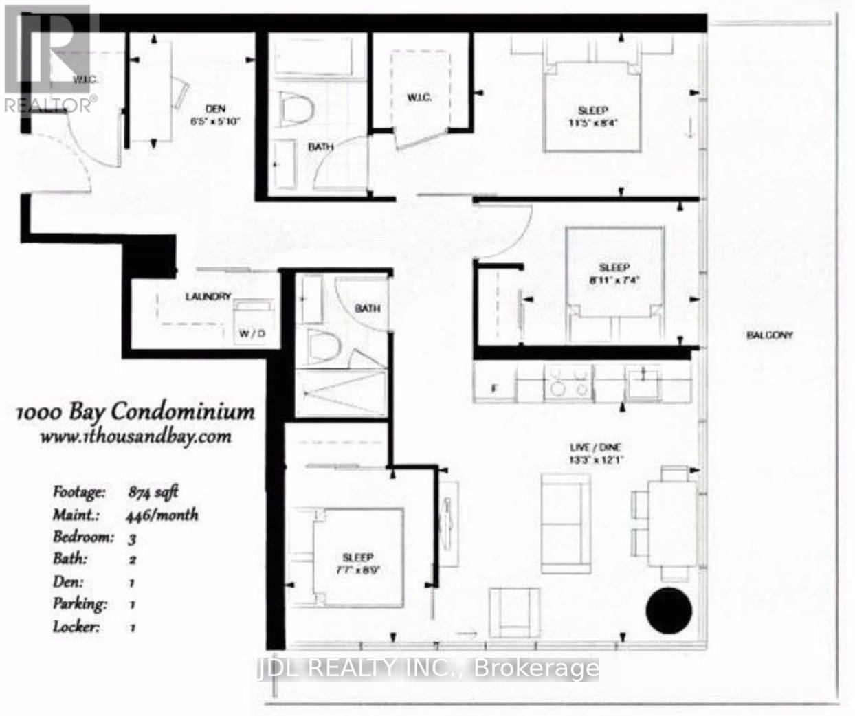 57 St Joseph St Unité 1108, Toronto, ON M5S 0C5 - Appartement à Louer à ...