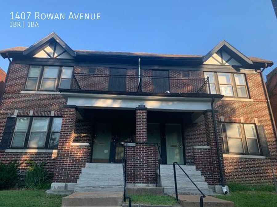 1407 Rowan Ave, Saint Louis, MO 63112 - House Rental in Saint Louis, MO ...